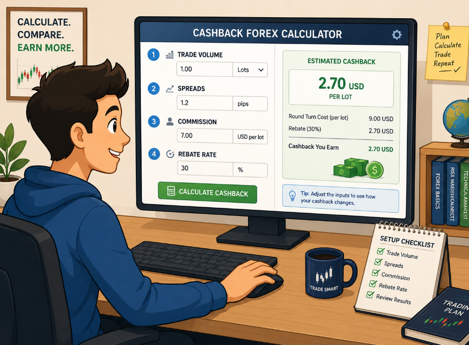 How to Use a Cashback Forex Calculator for Daily Trading Profits